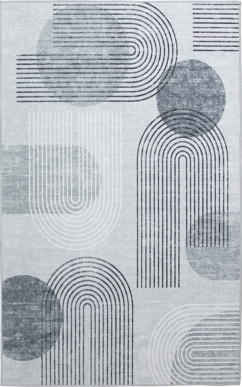 Neptune Modern Grey Arch – Rugs Original