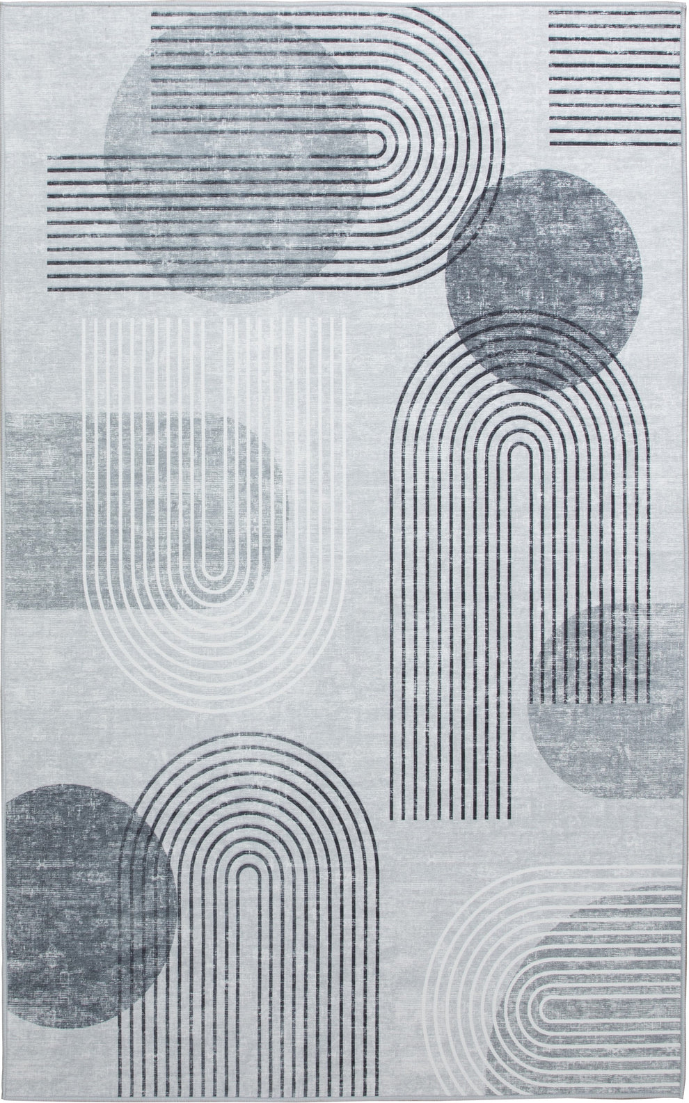 Neptune Modern Grey Arch – Rugs Original