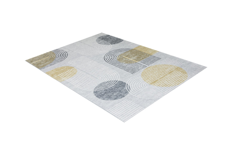 Neptune Yellow & Grey Arch – Rugs Original