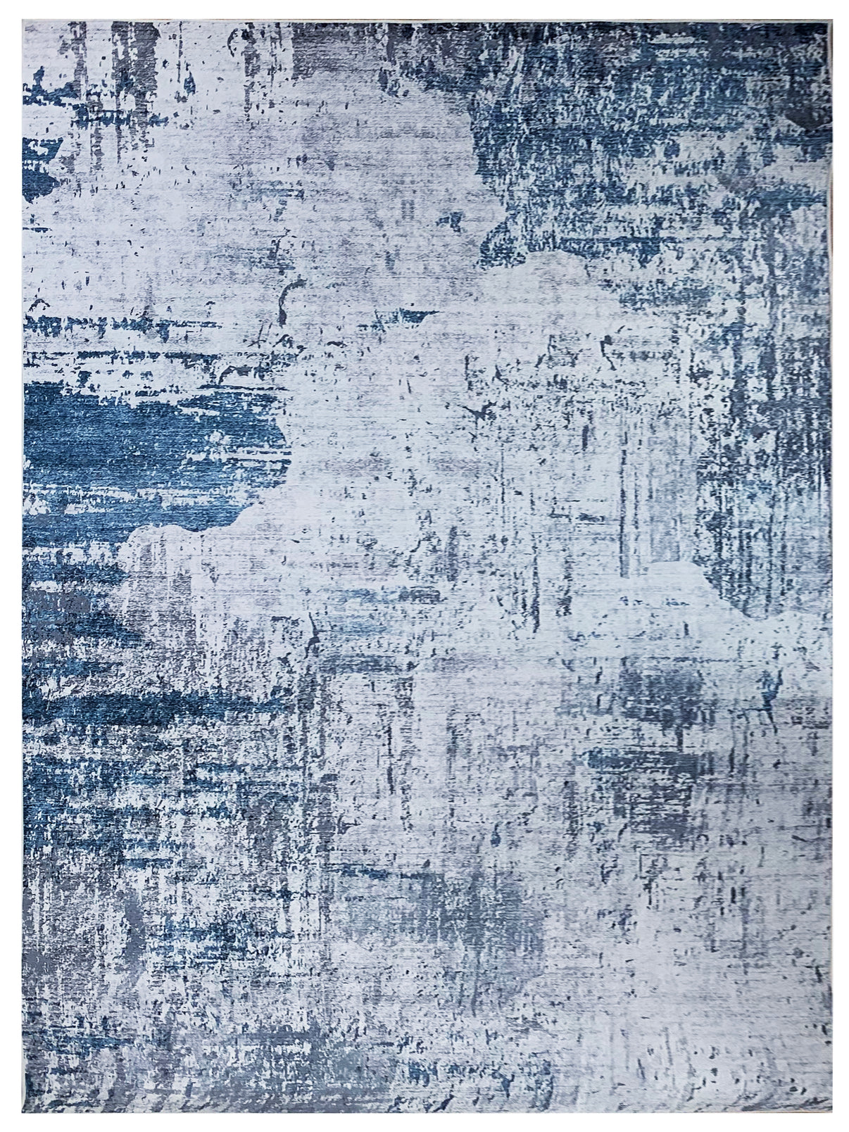 Orion Abstract Design Blue – Rugs Original
